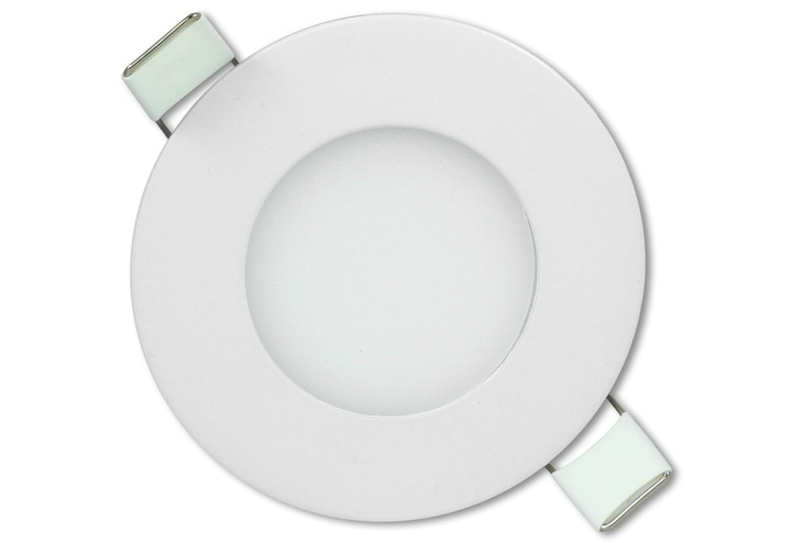 Panel LED Oprawa Sufitowa 3W 245lm 4000K Neutralny Wpuszczany Okrągły ...
