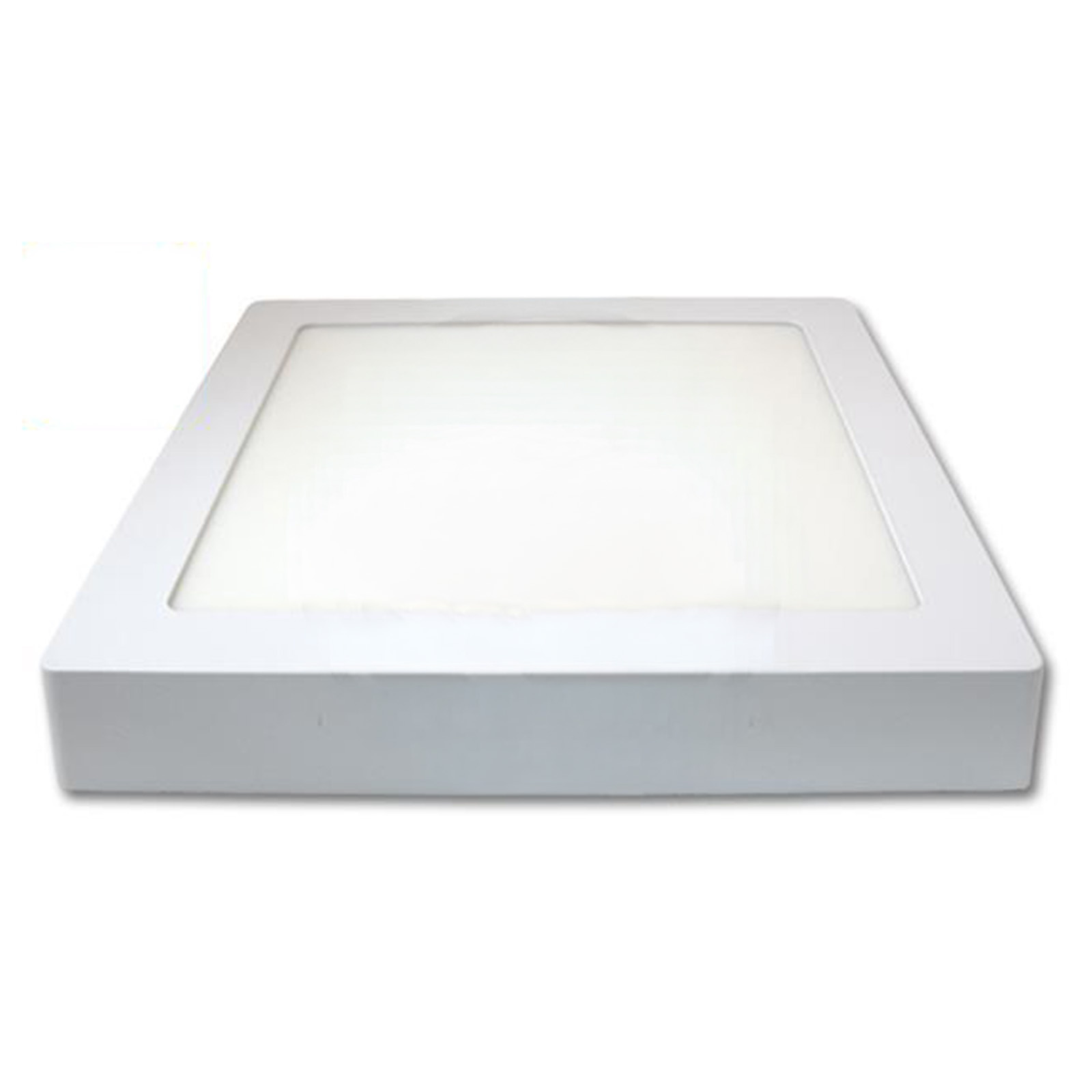Panel LED Oprawa Sufitowa 18W 1440lm 6500K Zimny Natynkowy Kwadratowy ...