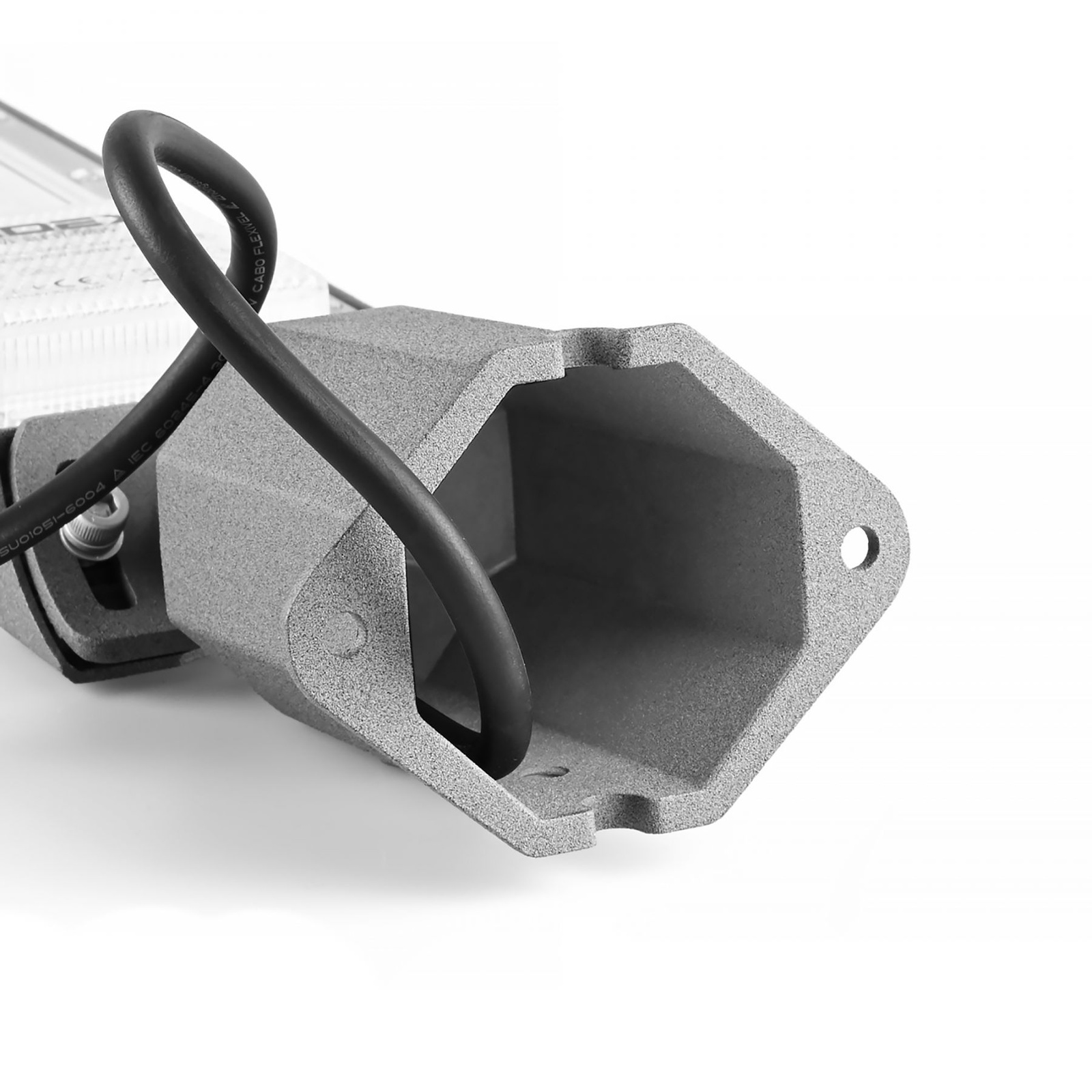 Oprawa Uliczna Lampa LED 150W 15000lm 5000K Neutralna 130° Czarna IP65 ...