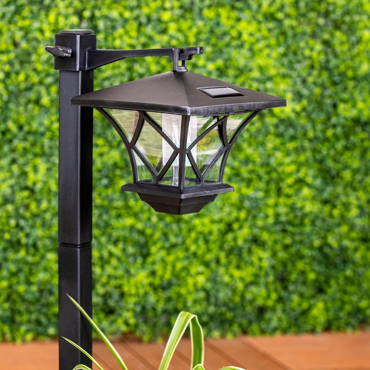 Lampa Solarna Ogrodowa LED LATARNIA Ogrodowa Zewnętrzna 138cm WYSOKA 5903068175503