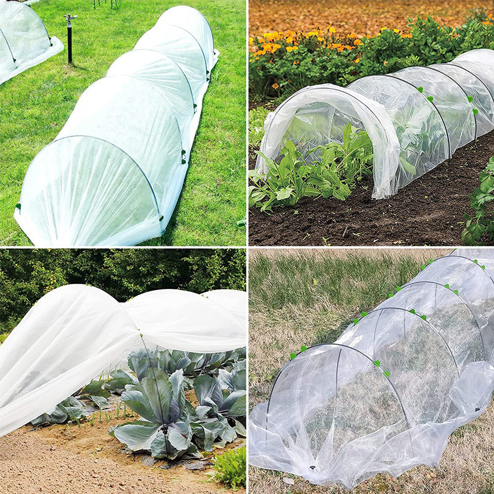 Mini Szklarnia Ogrodowa Tunel Foliowy 1.8 x 10 m | Sklep Internetowy Leddo.pl