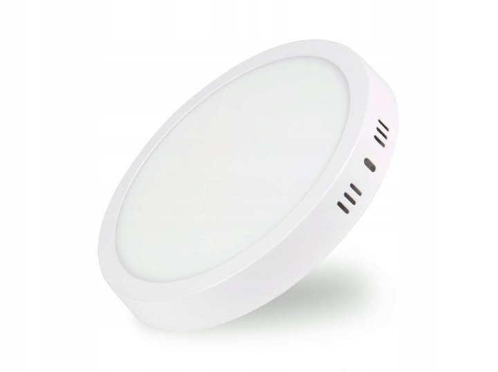 Panel LED Oprawa Sufitowa 18W 1440lm K Natynkowy Ogrągły Biały Proma ...