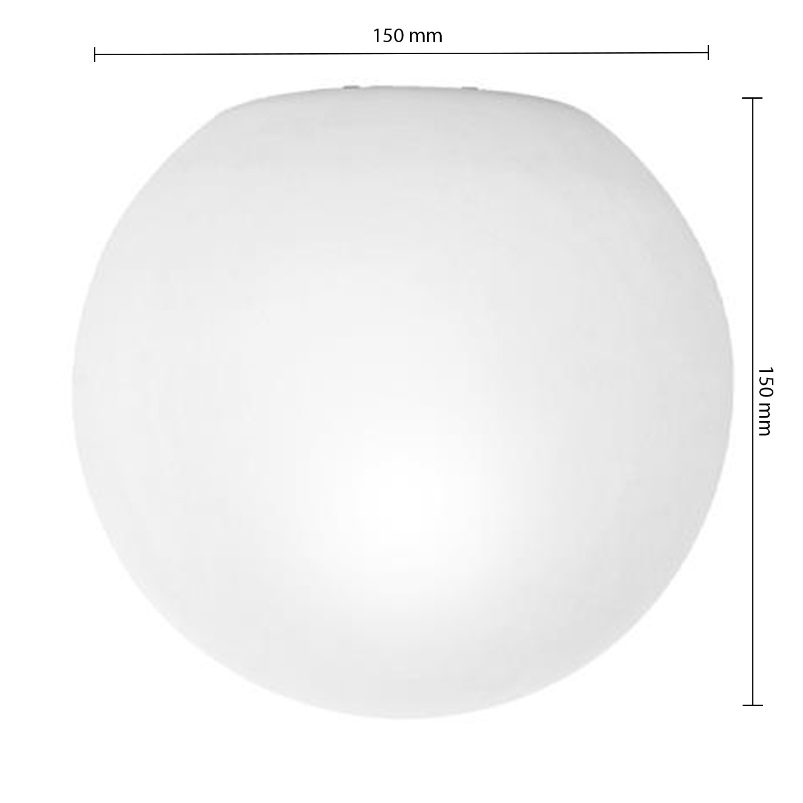 Klosz Szklany Kula E27 do Lamp Bali-15 Mleczny 15cm Masterled ...