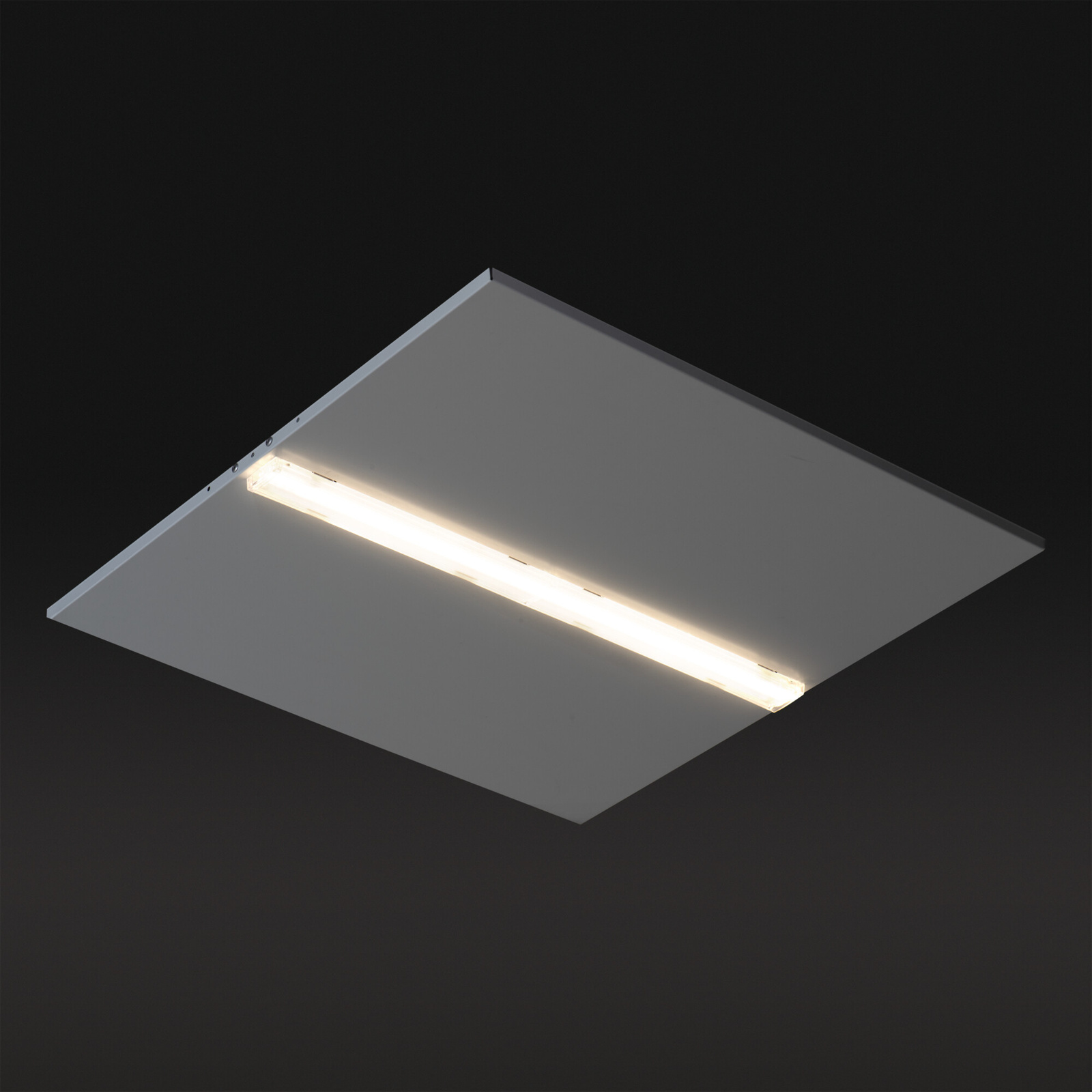 Panel LED Lampa Sufitowa 19W 60x60cm 2450lm 3000K Ciepła 60° Podtynkowa ...